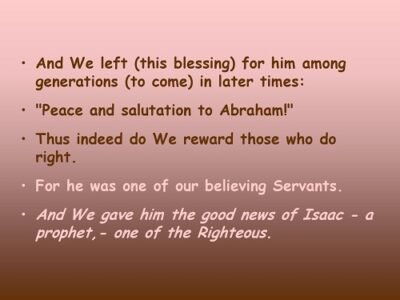 Was it Isaac or Ishmael who was to be Sacrificed? - Islam Compass