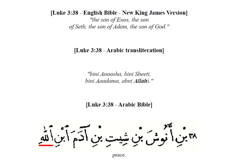 Allah is the Arabic proper name of the Creator of the world - Islam Compass