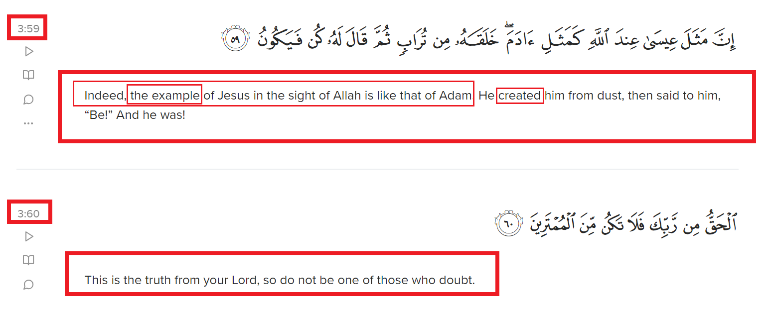 The Similarities between the Creation of Prophet Adam and Isa [Jesus ...